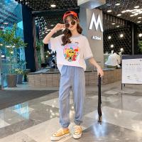 China Pure Cotton material Girls Summer T-Shirt New Foreign Style for sale