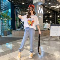 China Pure Cotton material Girls Summer T-Shirt New Foreign Style for sale