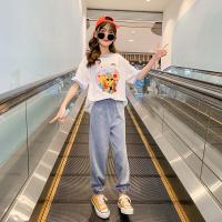 China Pure Cotton material Girls Summer T-Shirt New Foreign Style for sale