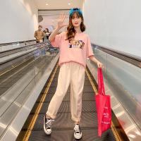 China White Girls Summer Pure Cotton Long T-Shirt New Foreign Style for sale
