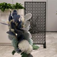 China Home Laser Cut Decorative Screens Anti UV Custom Metal Privacy Screens for sale