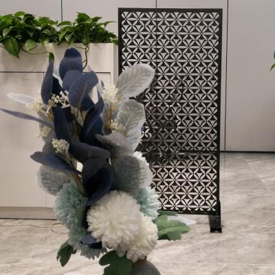China Home Laser Cut Decorative Screens Anti UV Custom Metal Privacy Screens for sale