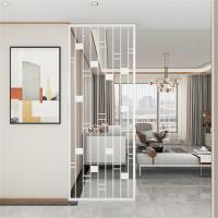 China 1.5-3mm Indoor Laser Cut Room Divider Panels Decorative Metal Privacy Screens for sale