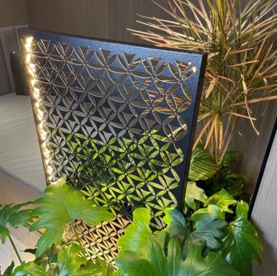 China Custom Laser Cut Decorative Screen Panels With Anti Scratch Powder Coating for sale