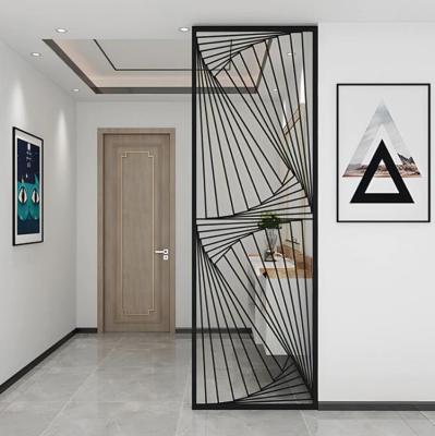 China Aluminum Steel Laser Cut Decorative Screens / Metal Decorative Room Dividers for sale