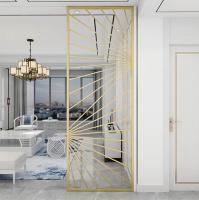 China 2' Height x 4' Width Laser Cut Decorative Metal Sheets For Home Garden Hotel for sale