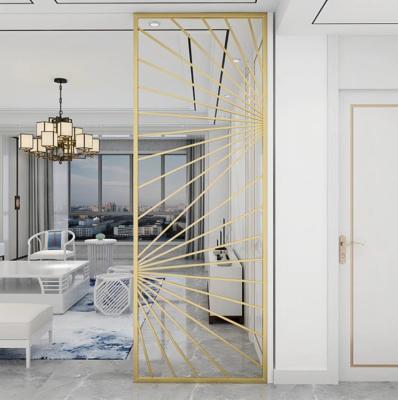 China 2' Height x 4' Width Laser Cut Decorative Metal Sheets For Home Garden Hotel for sale