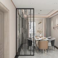 China Indoor Design Decorative Steel Screen Panels Metal Room Divider Screens for sale