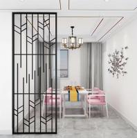 China 2' X 4' Decorative Metal Screen Panels Indoor Arrow Design Privacy Steel Panel for sale