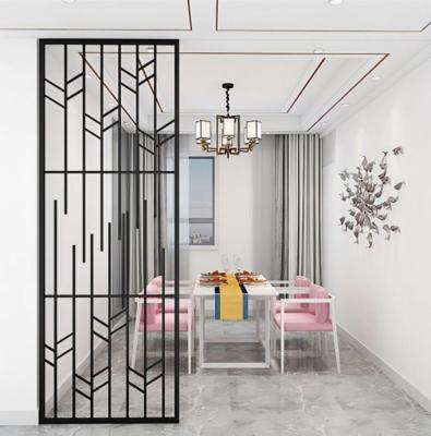 China 2' X 4' Decorative Metal Screen Panels Indoor Arrow Design Privacy Steel Panel for sale