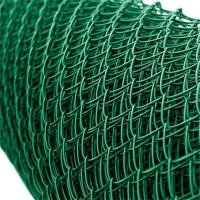 China Vinyl Coated Chain Wire Fencing Galvanized 4 Ft X 50 Ft 11.5ga for sale