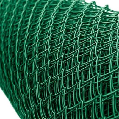 China Vinyl Coated Chain Wire Fencing Galvanized 4 Ft X 50 Ft 11.5ga for sale