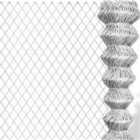 China Silver Galvanised Chain Link Fence 8 Ft X 50 Ft 11.5ga Eone Compacted for sale
