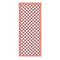 China Sea Waves Design Laser Cut Metal Garden Panels Decorative Screens Anti UV for sale