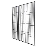 China Indoor Design Laser Cut Room Divider Panels Decorative Metal Privacy Screens for sale