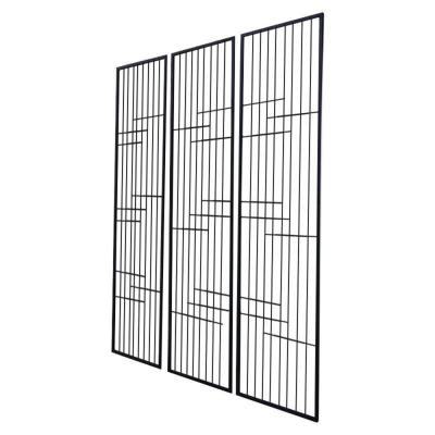 China Indoor Design Laser Cut Room Divider Panels Decorative Metal Privacy Screens for sale