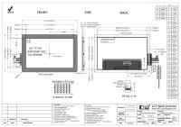 China Smart 8'' FHD TFT LCD CTP Display 1920*1200 LCD Screen IPS Viewing 1000nits LVDS Interface for sale