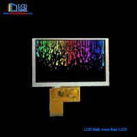China 4.3inch 480*272 WQVGA TFT Color LCD Display With Touch Screen Module for sale