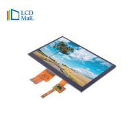 China 24bit RGB 800x480 LCD Display Car TFT Screen With LVDS 40 Pin for sale