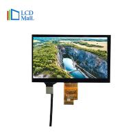 China 24bit RGB 800x480 LCD Display Car TFT Screen With LVDS 40 Pin for sale