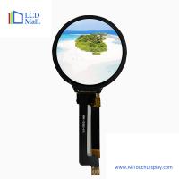 China All Viewing 2 White LED 1.28 Inch Round LCD IPS Display Module 240240 for sale