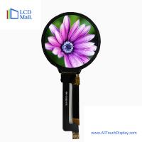 China All Viewing 2 White LED 1.28 Inch Round LCD IPS Display Module 240240 for sale