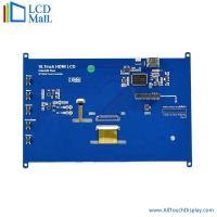 China 10.1 Inch Raspberry PI TFT Display Screen 500cd 1024*600 Multi Point Touch for sale