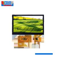 China 4.3 Inch 24 BIT RGB Custom LCD Display Transflective TouchScreen 1000nits for sale
