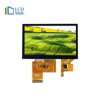 China 4.3 Inch 24 BIT RGB Custom LCD Display Transflective TouchScreen 1000nits for sale