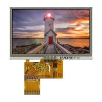 China 800*480 Custom LCD Display With Touch Panel For Automotive Device for sale