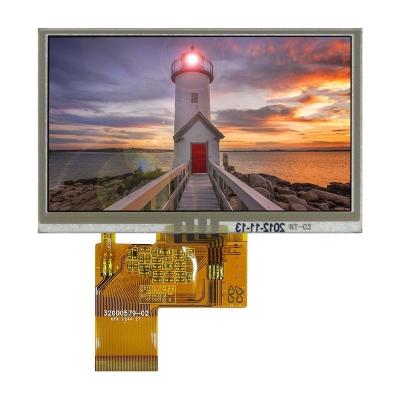 China 800*480 Custom LCD Display With Touch Panel For Automotive Device for sale