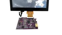 China 7 Inch 1024*600 IPS HDMI TFT Display 40 Pin 300 Nit OEM ODM for sale