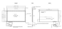 China 1920*RGB*1080 LVDS TFT Display LCD Module With LVDS Interface FPC Connector for sale