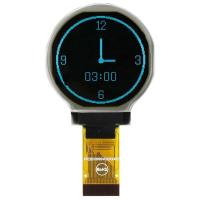 China 1.18 Inch PM OLED Display Screen LCM Panel For Smart Watch Electronic Health Device Wearing for sale