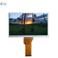 China 7 Inch WVGA TFT LCD Display 800*480 Resolution 6 O'Clock Viewing Direction LCD Screen for sale