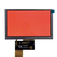China 40 PIN 5 Inch TFT LCD Display 800X800 Resolution With RGB Interface FPC Connector for sale