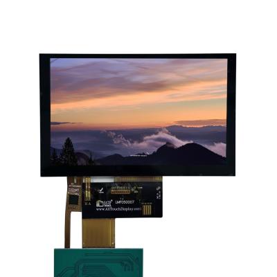 China 5 Inch TFT LCD Screen Powered By ST7265-G6 Drive IC With RGB Interface 800X480 Resolution for sale