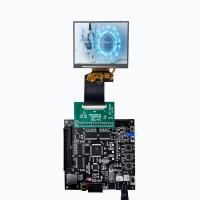 China Customized 3.5 Inch 12 O'clock Viewing TFT LCD Module 54pin 320x240 Resolution LCD Screen for sale