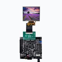 China New Arrival 3.5 Inch RGB Interface TFT LCD Module 300nits Brightness LCD Touch Screen Display for sale