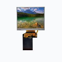 China New Arrival 3.5 Inch RGB Interface TFT LCD Module 300nits Brightness LCD Touch Screen Display for sale