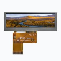 China 480x128 RGB TFT Transmissive LCD Module with 3.9 Inch WQVGA Display and 10 Chip White LED Backlight for sale