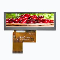 China 480x128 RGB TFT Transmissive LCD Module with 3.9 Inch WQVGA Display and 10 Chip White LED Backlight for sale