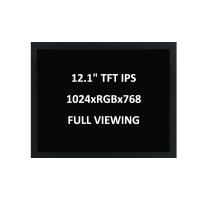 China Customizable 12.1 Inch LCD Display Module with 1024*768 Resolution and 20pin LVDS Interface for sale