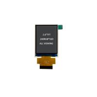 China 2.4 inch Portrait TFT LCD Display 240*320 Resolution 400nits Brightness 45pin RGB Interface For Smartwatch for sale
