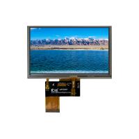 China 5.0 Inch Landscape TFT LCD Display 800*480 Resolution 550nits 40pin RGB Interface Capacitive Touch Panel For Smart Home for sale