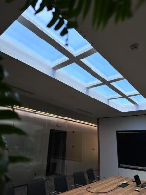 China RYOPT Faux Skylight Panel Simulated Daylight 1200x600x220mm 95% Light Transmission for sale