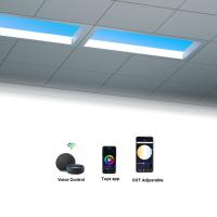 China 600×300mm LED Ceiling Panel Light with Circadian Rhythm Lighting and Smart Control for sale
