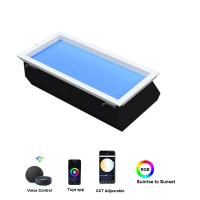 China 40W LED Ceiling Light Panel with Adjustable Color Temperature, Brightness, Smart App & DIY Modes for sale
