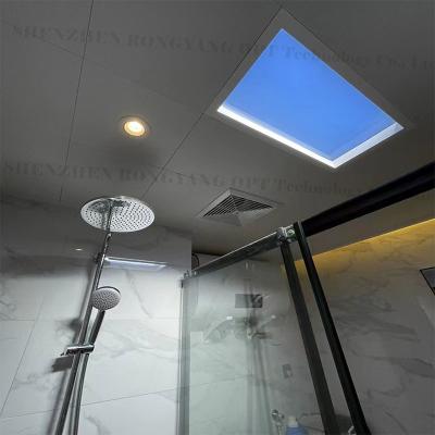 China 1200x600 LED Skylight Panel with 10000 Lumens and 2200K-7500K CCT Range for Circadian Rhythm Lighting for sale