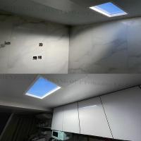 China 120x60cm Smart LED Skylight Panel with 8000lm Output, 2200K-7800K CCT, Alexa & Tuya Control for sale